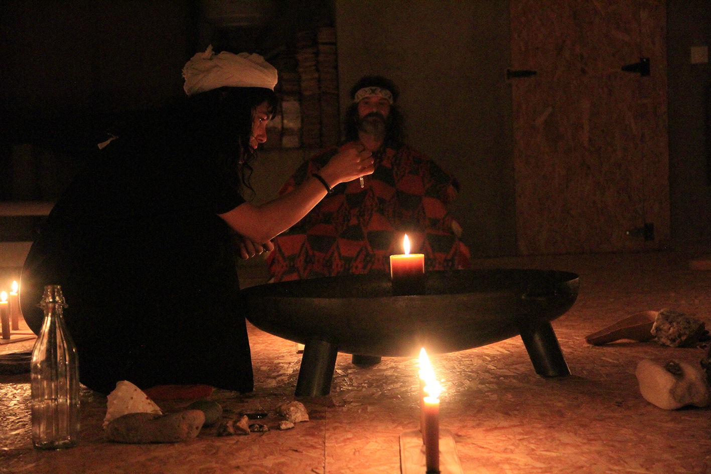 Water Libation Ritual “Breath of Fire” – Nazare Soares